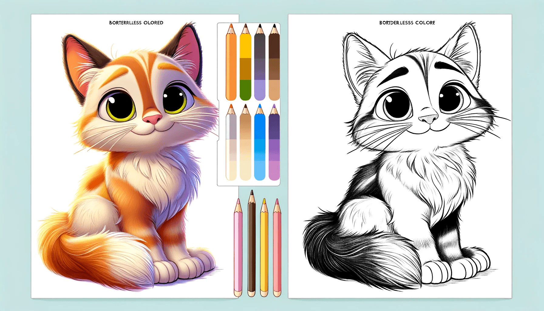 AI Coloring Pages - Generate your unique and printable coloring pages